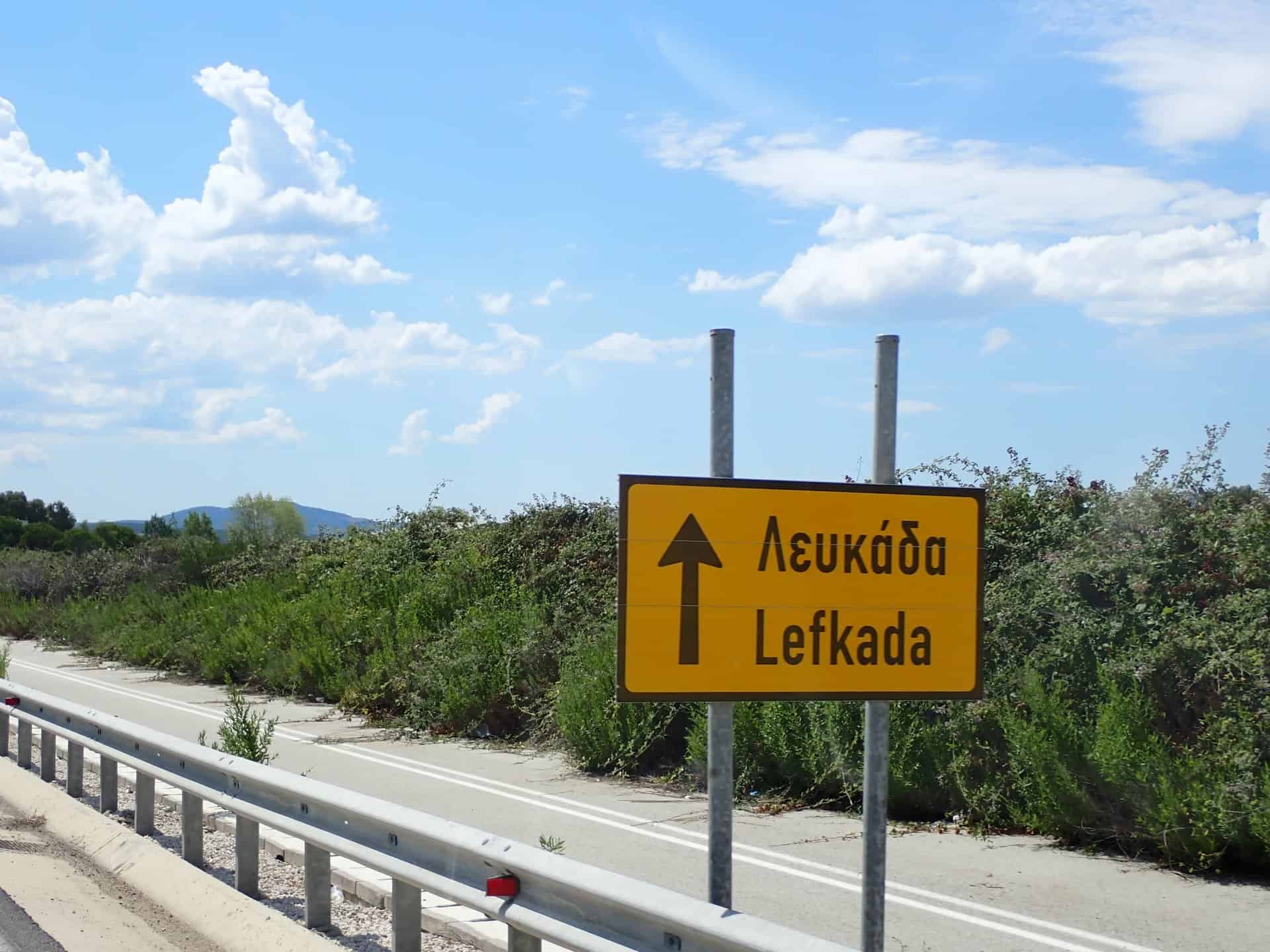Stuck on the road to Lefkada | Motorhome Meanderings